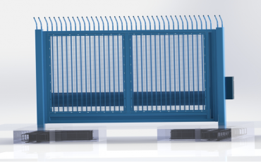 PAS 68 Swing Gate Challenger | 40mph | EZI Security